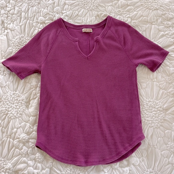 Knox Rose | Tops | Knox Rose Thermal Top | Poshmark
